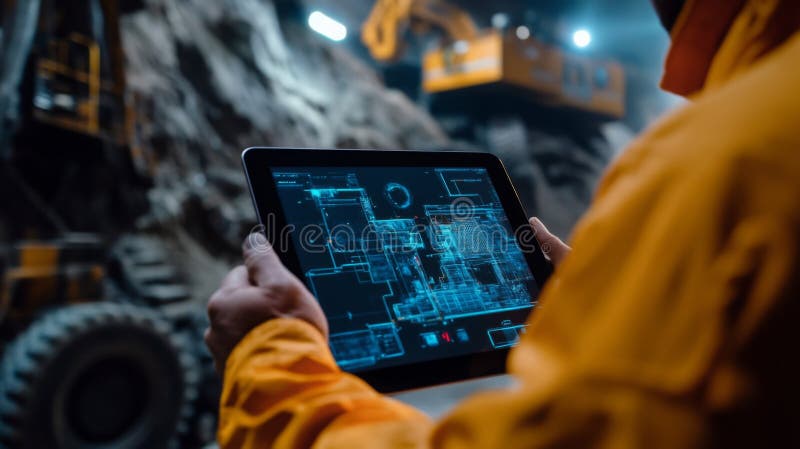 Advanced AI Technology Used for Gemstone Extraction in a Mining ...