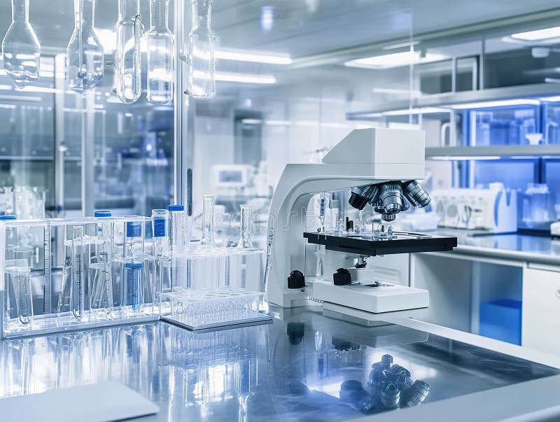 Advanced Analytical Equipment in Modern Medical Laboratory Stock Image ...