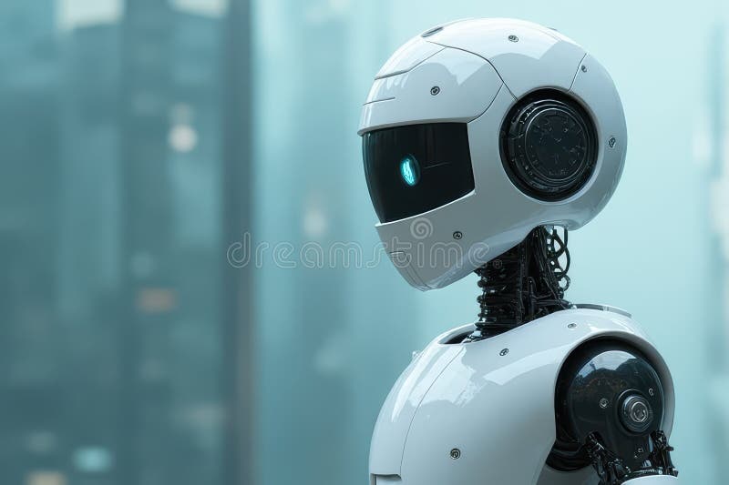 Advanced Artificial Intelligence Agent Stock Illustration ...