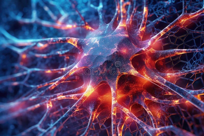 Advanced Artificial Intelligence, Neural Network, ANN.Abstract Graphics Scheme of Neural Machine ...