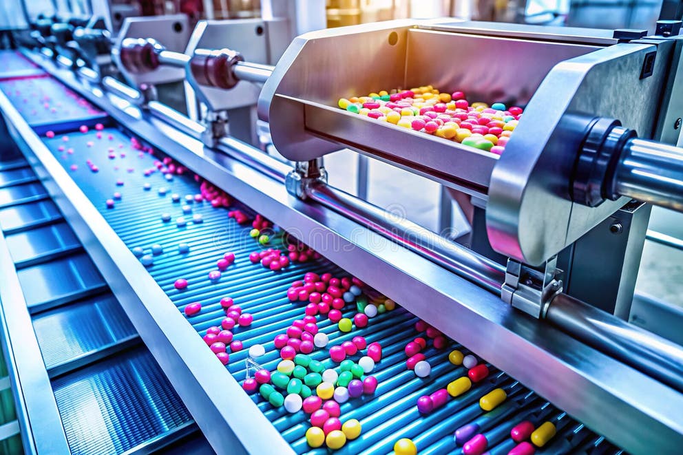 Modern Automated Capsule Counting System for Pharmaceutical Production ...