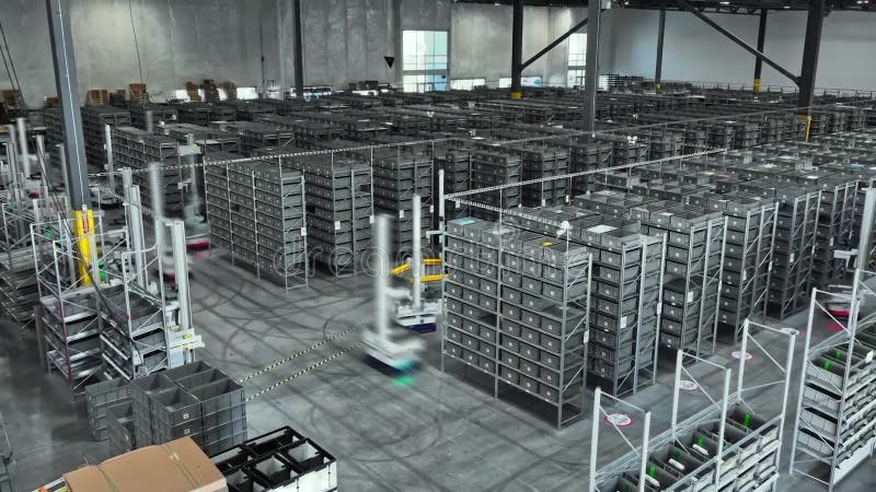 An Advanced Automated Warehouse that Features Robotic Systems ...