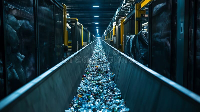 Advanced Automated Waste Management System in a Modern Industrial ...