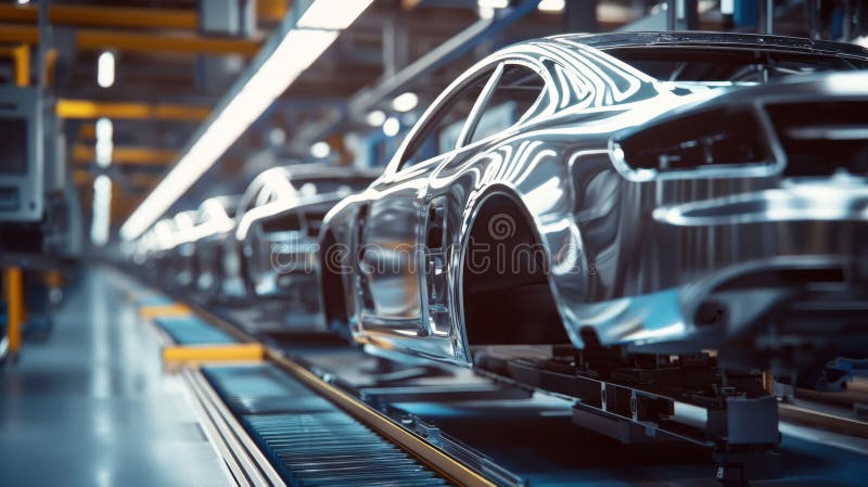 The Modern Automotive Assembly Line and the Production of Car Chassis ...