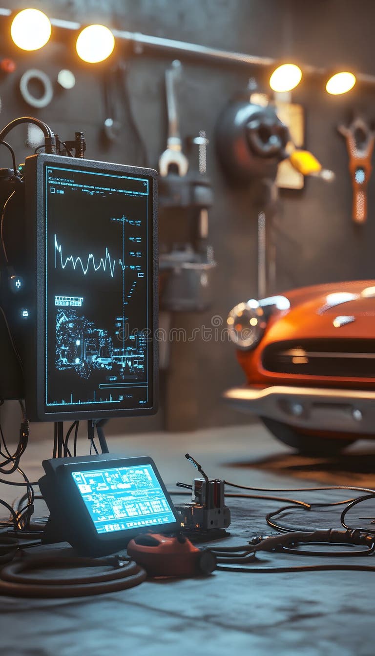 Automotive Diagnostic System Stock Illustrations – 645 Automotive ...