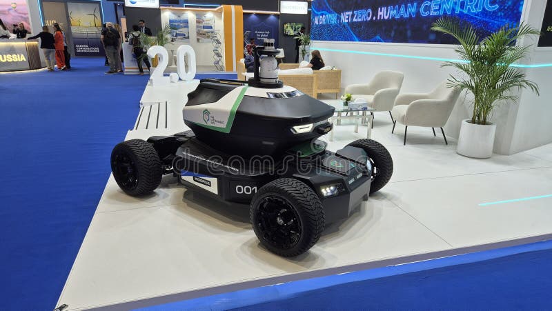 Innovative Autonomous Delivery Vehicle Showcased at Technology Expo in ...