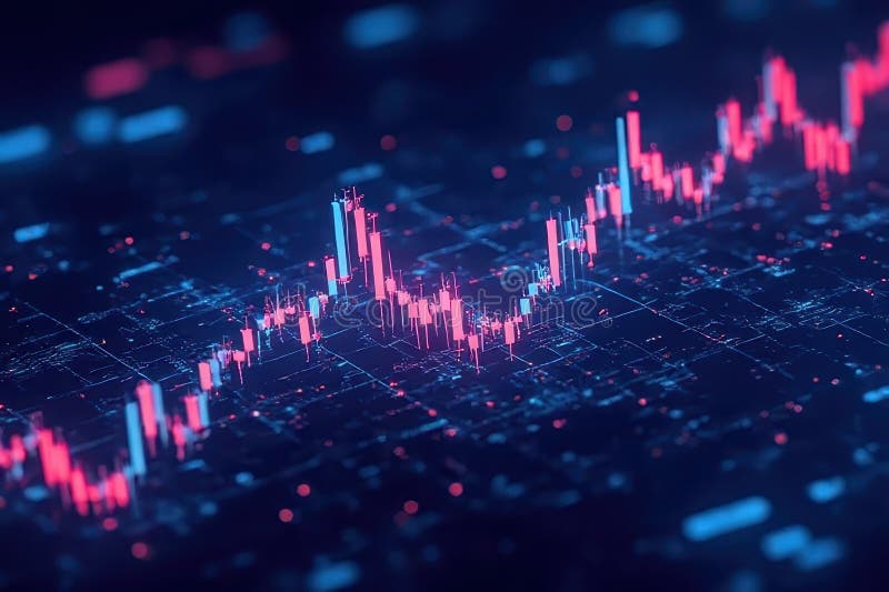 Advanced Autonomous Finance Visualization Stock Illustration ...