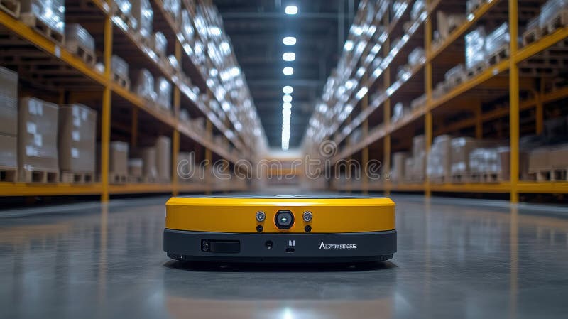 Advanced Autonomous Guided Vehicles Operating in a Modern Warehouse at ...