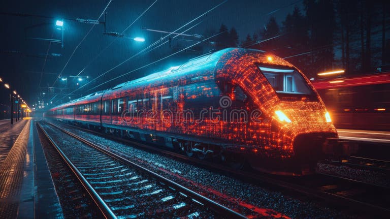 Advanced Autonomous Smarttrain Operates on a Modern Rail System during ...