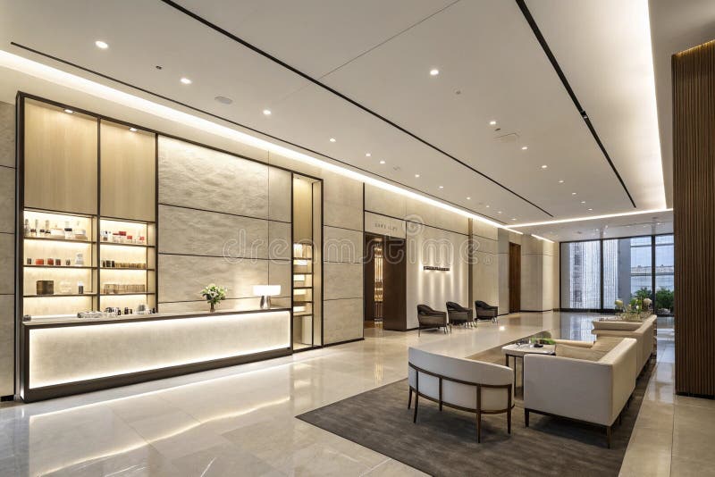 Advanced Background High-end Space Light Simplicity Stock Illustration ...