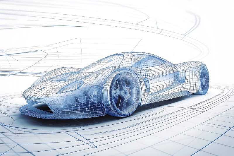 Advanced Bass Technology Car with Light Effects Using Net Design Stock ...