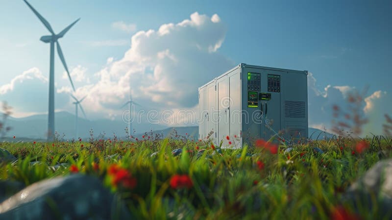 Advanced Battery Energy Storage System with Wind Turbines and Solar ...