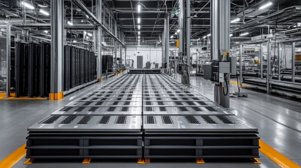 Advanced Battery Facility Featuring Graphite Anodes Inside Production ...