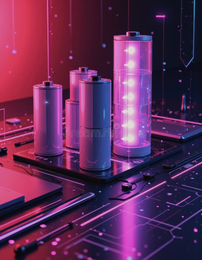 Advanced Battery Systems Showcasing Energy Storage Breakthrough ...