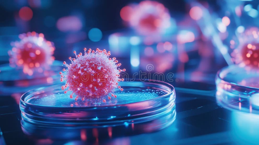 Advanced Bio Sensing of Quantum Dots for Pathogen Detection Stock ...