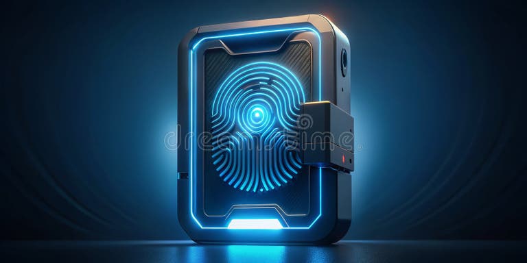 Advanced Biometric Security System Fingerprint Scanning Technology for ...