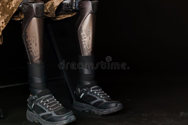 Advanced Bionic Leg Prosthesis Showcasing Cutting-Edge Technology and ...