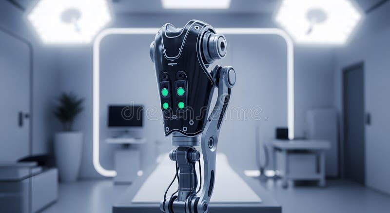 Advanced Bionic Limb: Modern Prosthetic Technology in a Futuristic ...