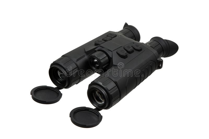 Advanced Black Night Vision Binoculars with Digital Interface, Multiple ...