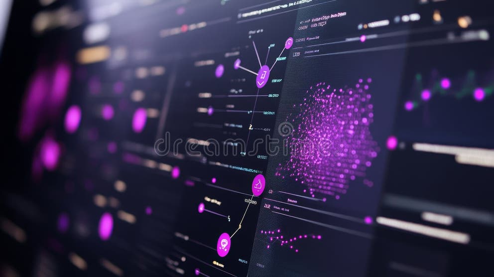 Advanced Business Intelligence Software Interface for Data Analysis ...