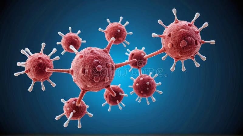 Advanced Cancer Therapy: Targeting Cancer Cells in 3D Flat Design Stock ...