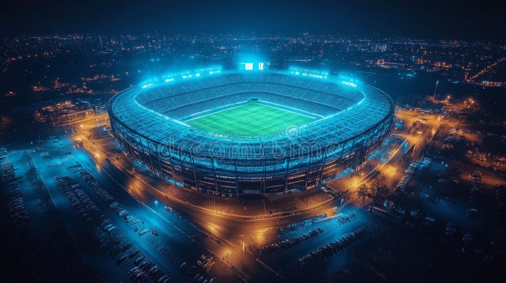 Advanced CCTV Surveillance Network Using AI at a Bustling Sports ...