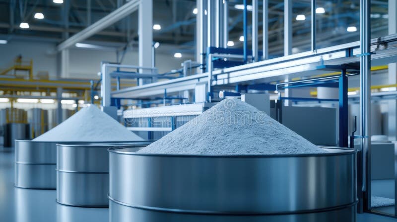 Advanced Chemical Processing Plant with Modern Machinery and Raw ...