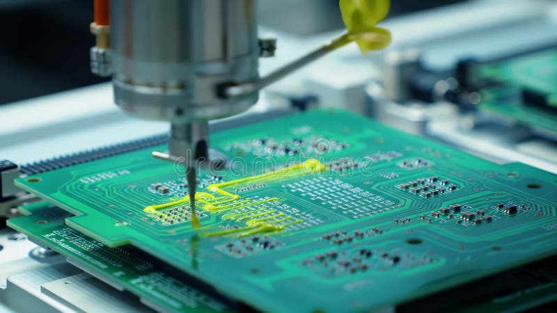 AI Precision Circuit Board Manufacturing Stock Video - Video of ...