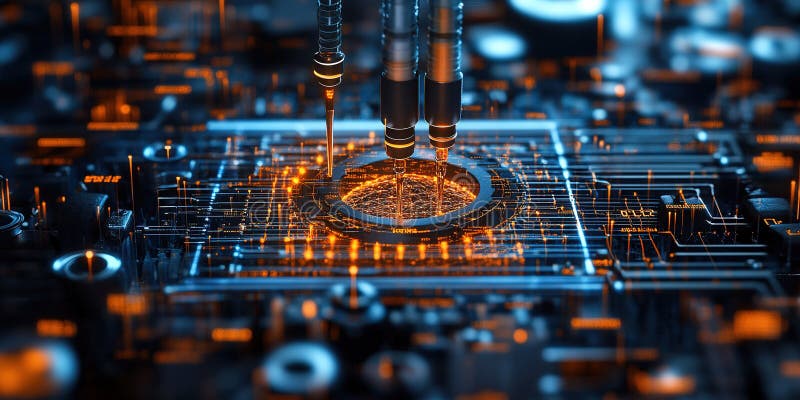 Advanced Circuit Design and Microchip Fabrication with Intricate ...