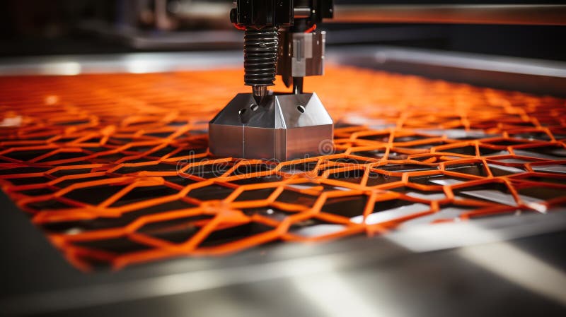 Advanced Cnc Machine Crafting Intricate Drone Body Part with Precision ...