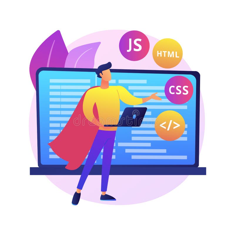 Advanced Computer Skills Abstract Concept Vector Illustration. Stock ...