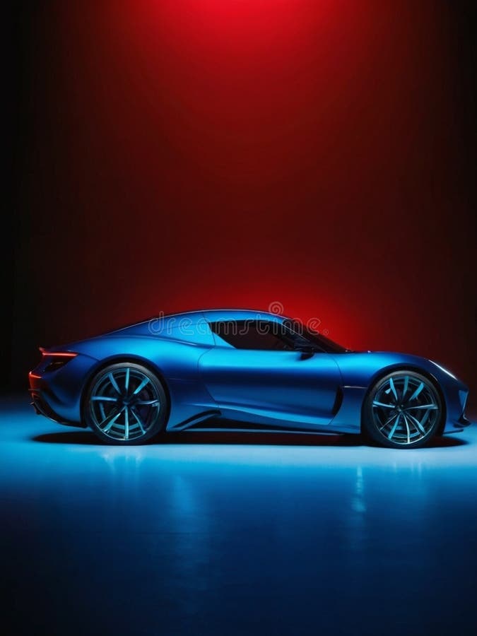 Advanced Concept Car for Modern Buyers Stock Image - Image of ...