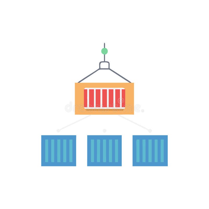 Containerization Techniques Stock Illustrations – 11 Containerization ...