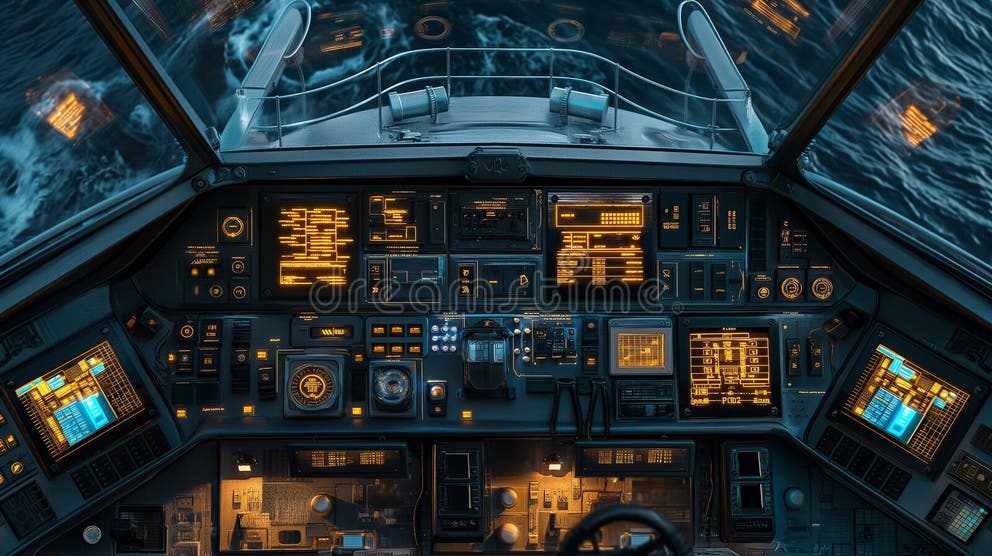 Advanced Control Interface with Multiple Screens and Buttons for ...