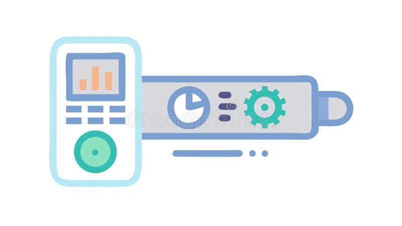 Advanced Control Panel Device, System Settings Interface Icon, Vector ...