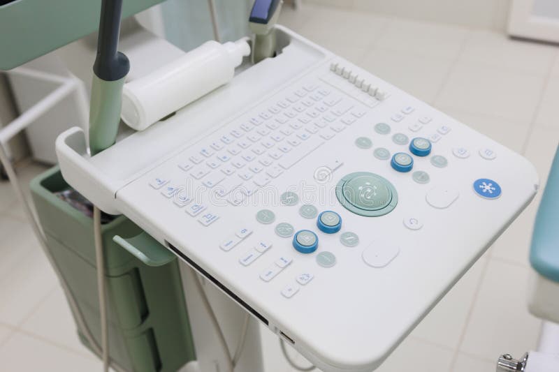 The Advanced Control Panel of a Modern Ultrasound Machine Improves ...