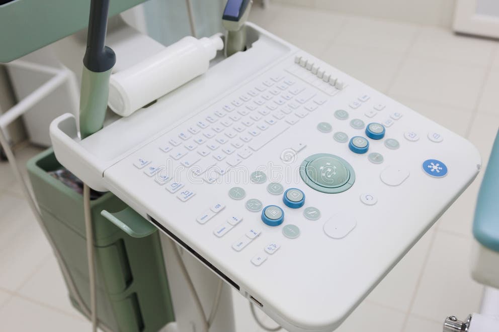 The Advanced Control Panel of a Modern Ultrasound Machine Improves ...