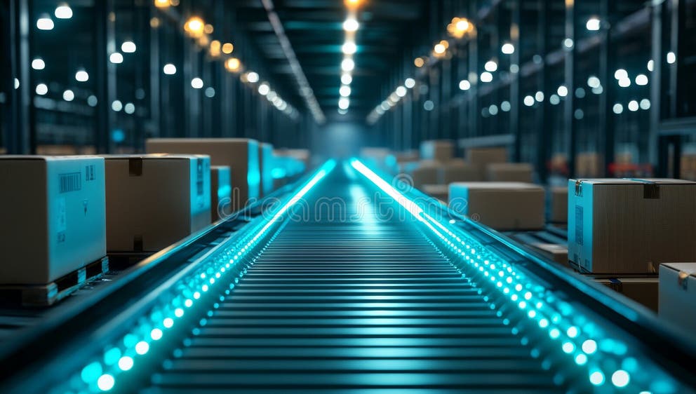 Advanced Conveyor Systems and Blue Light Tracking for Innovative ...