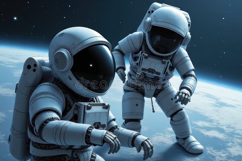 Advanced Cosmic Adventures stock illustration. Illustration of ...