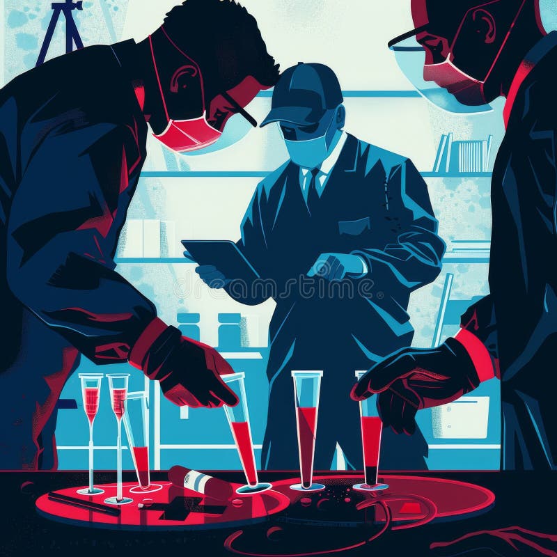 Advanced Crime Scene Investigation Team Stock Photo - Image of ...