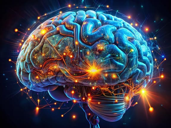 Advanced Cybernetic Brain a Digital Visualization of the Future of ...