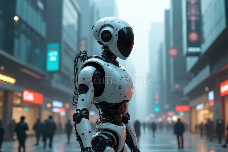 Enhanced Cybernetics Technology Stock Illustration - Illustration of ...