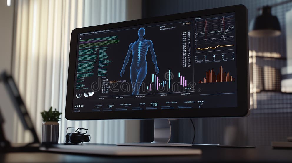 Advanced 3D Body Scan with Medical Analytics in Modern Office ...