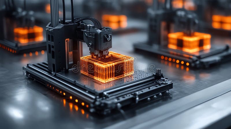 Advanced 3D Printing Technology Creating Intricate Designs with ...