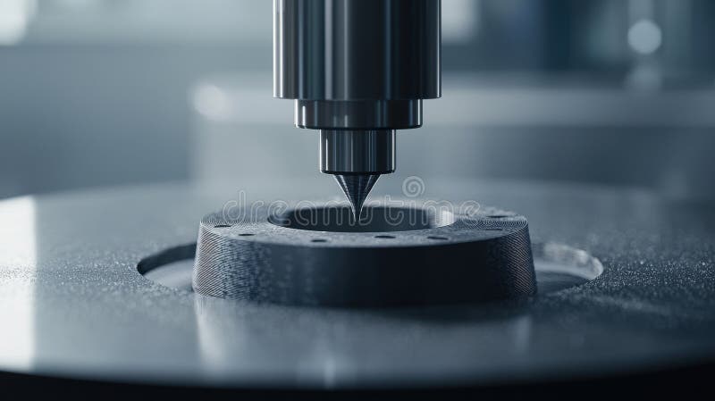 Advanced 3D Printing Technology in a High-Tech Lab Producing Complex ...