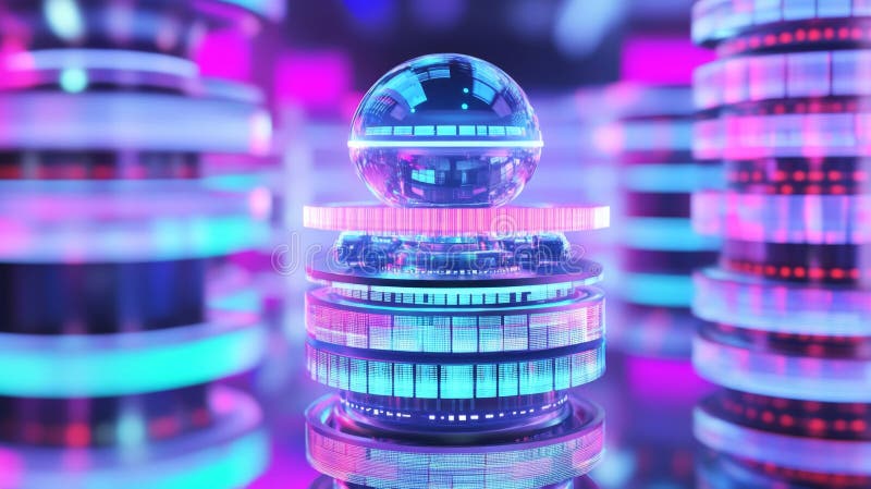 Advanced 3D Search Engine Visualization with Robotic Sorting Layers ...