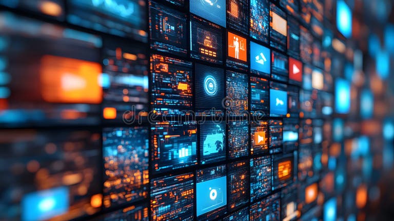 Advanced Data Analytics Dashboard Displaying Market Trend Insights and ...