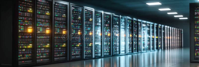 Advanced Data Center Hosting Infrastructure with Powerful Technology ...