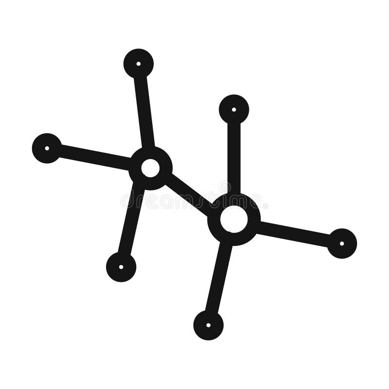 Advanced Data Visualization Chart Connected Icon for Enhanced Analytics ...