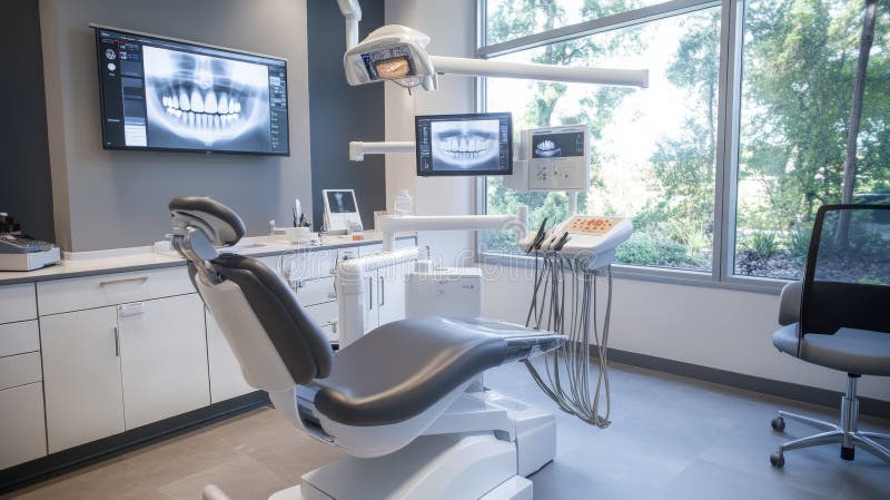 Advanced Dental Office Featuring Modern Technology for Patient Care and ...